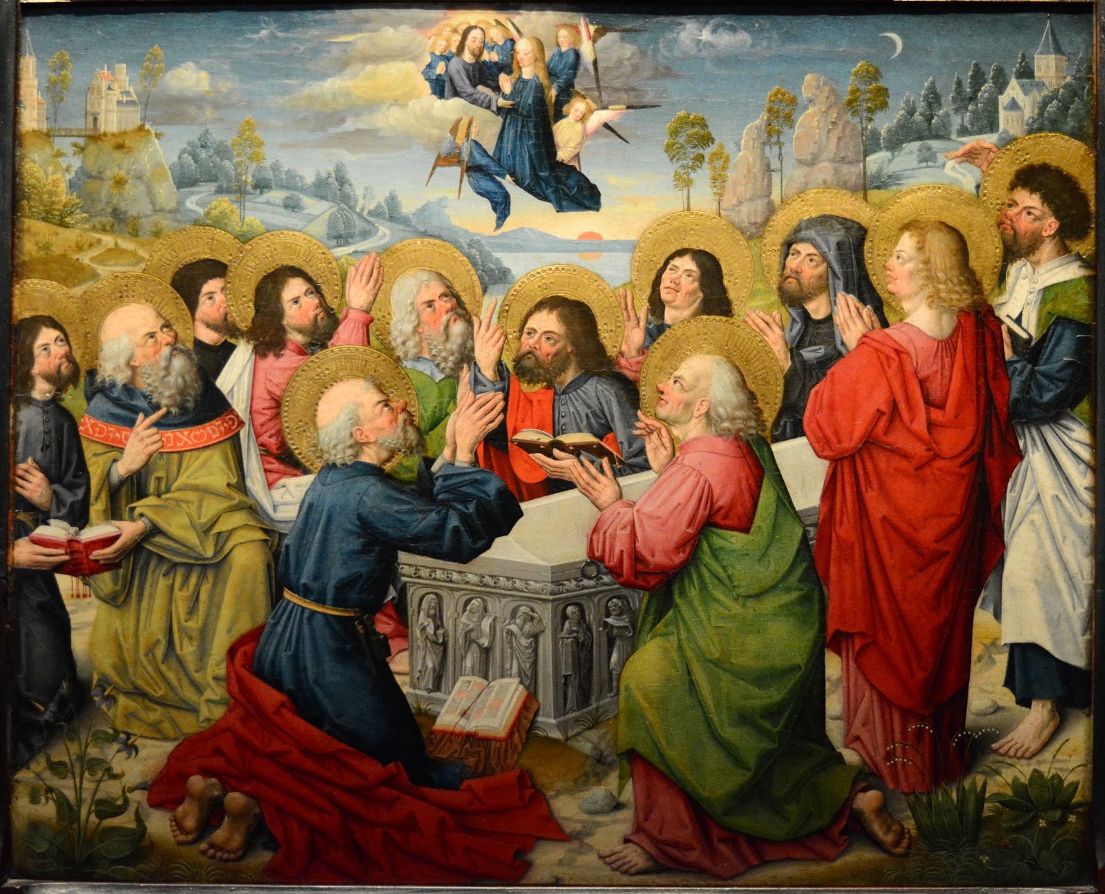 Miltoncontact: The Story of Mary by the Masters of Aachen 1485