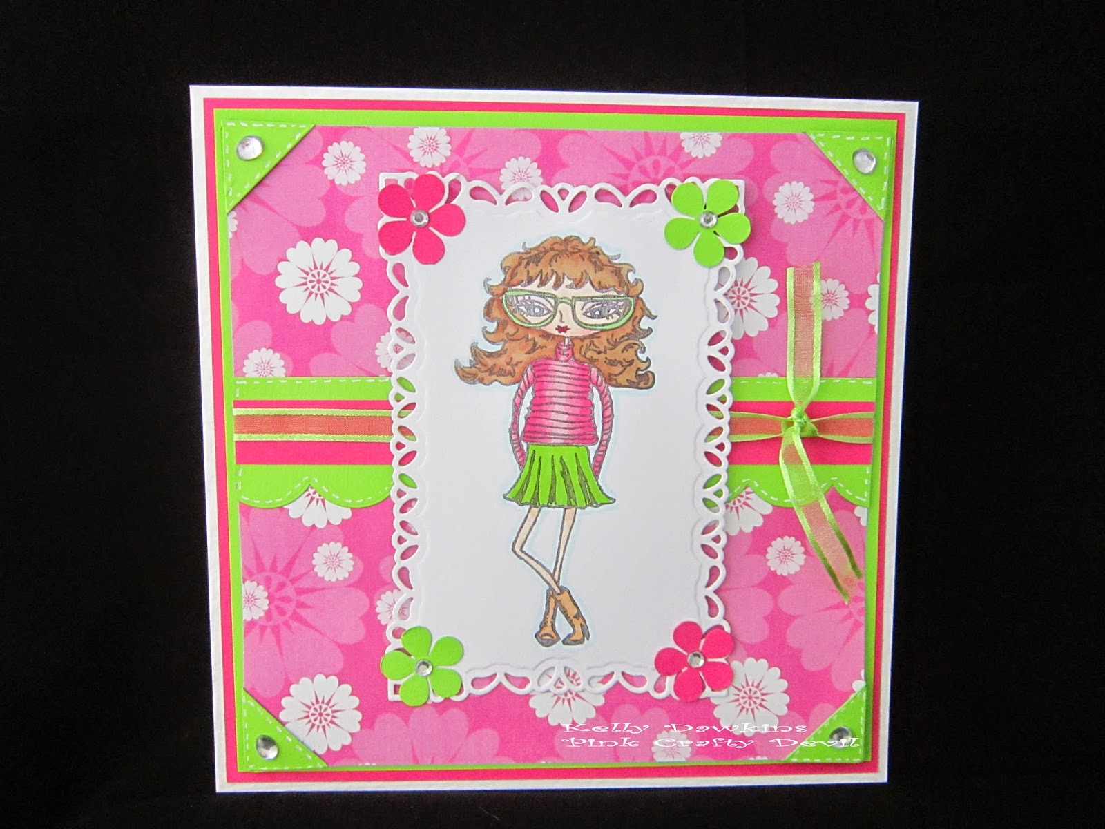 Pink-Crafty-Devil: Well Hello Shirley