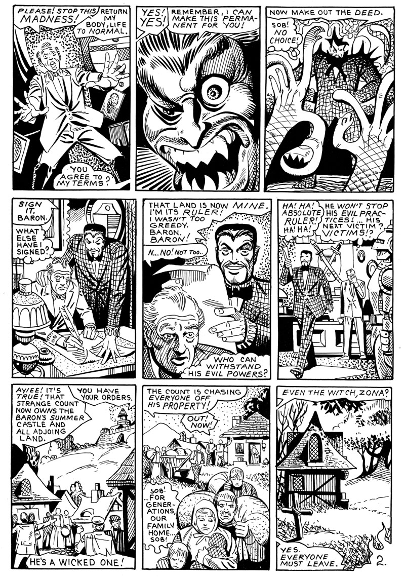 Ditko Comics: Monsters Attack #4 [1990]