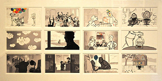 Living Lines Library: Up (2009) - Storyboards