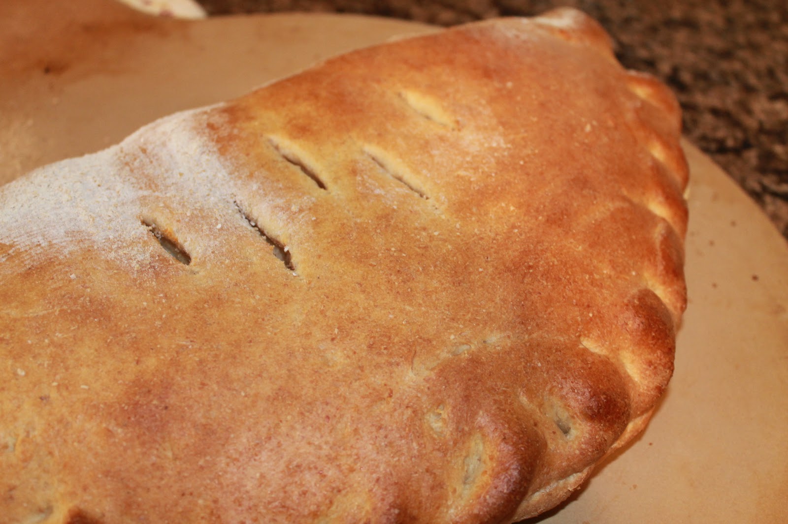 Hot Ham and Cheese Calzone Recipe - The Purposeful Mom