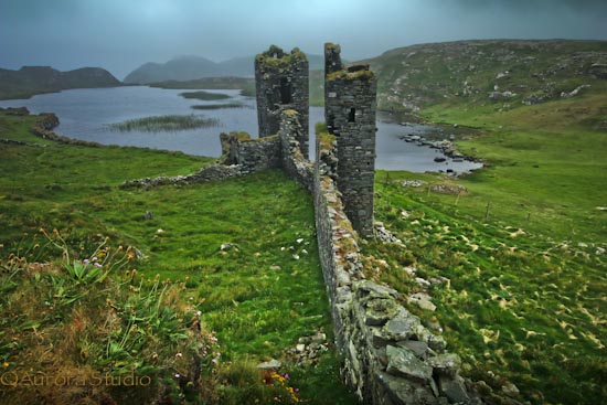 Eire, アイルランド, Ireland: Three Castle Head, Mizen Peninsula, Co. Cork