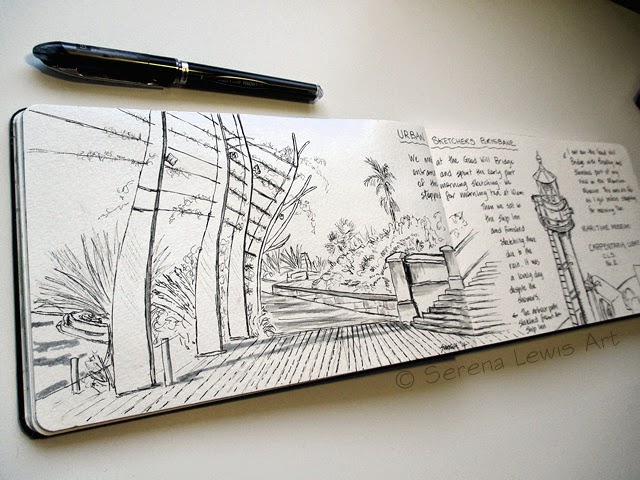 Serena Lewis: More urban sketching...