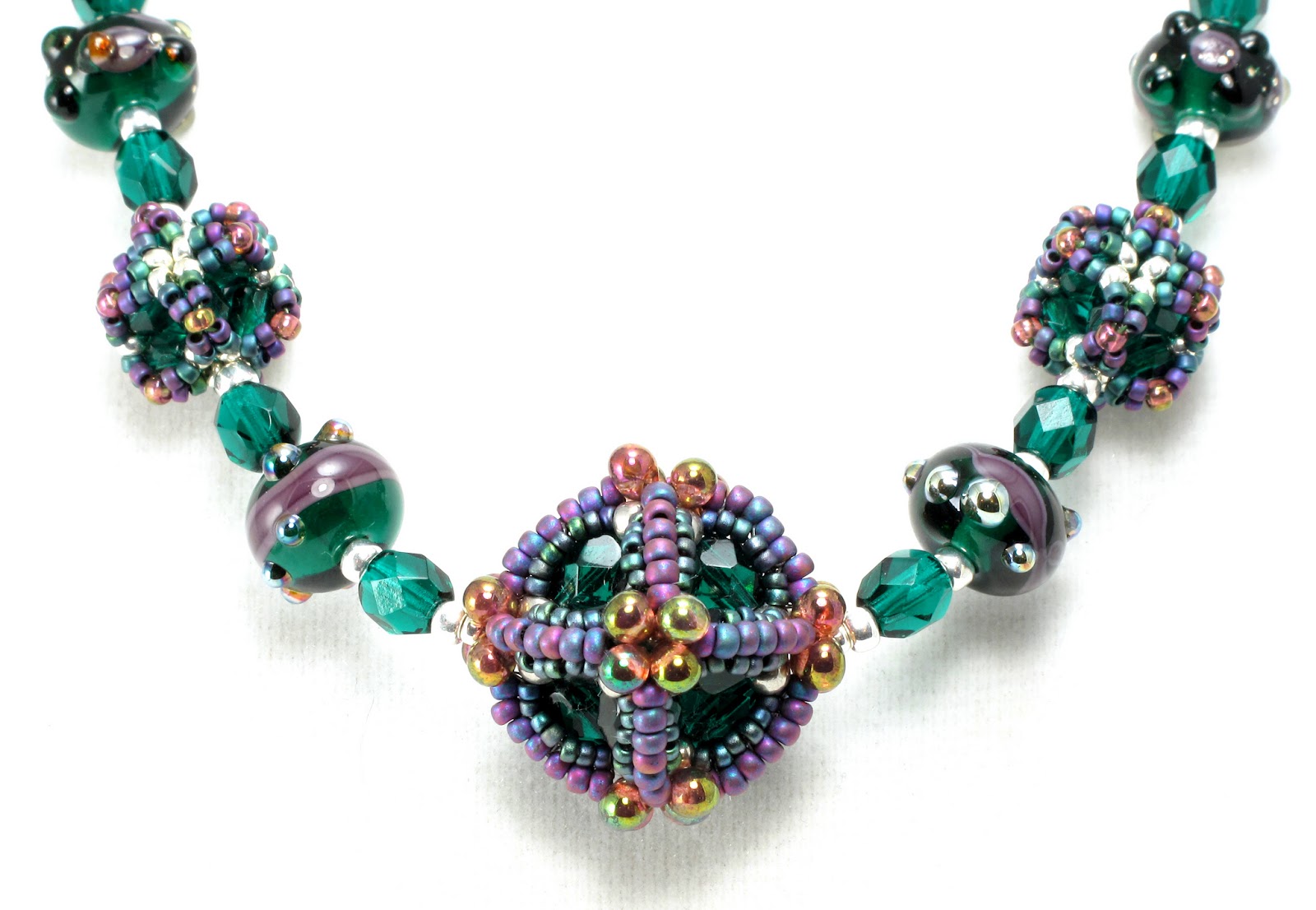 Bead Origami: New Necklaces with Lampwork