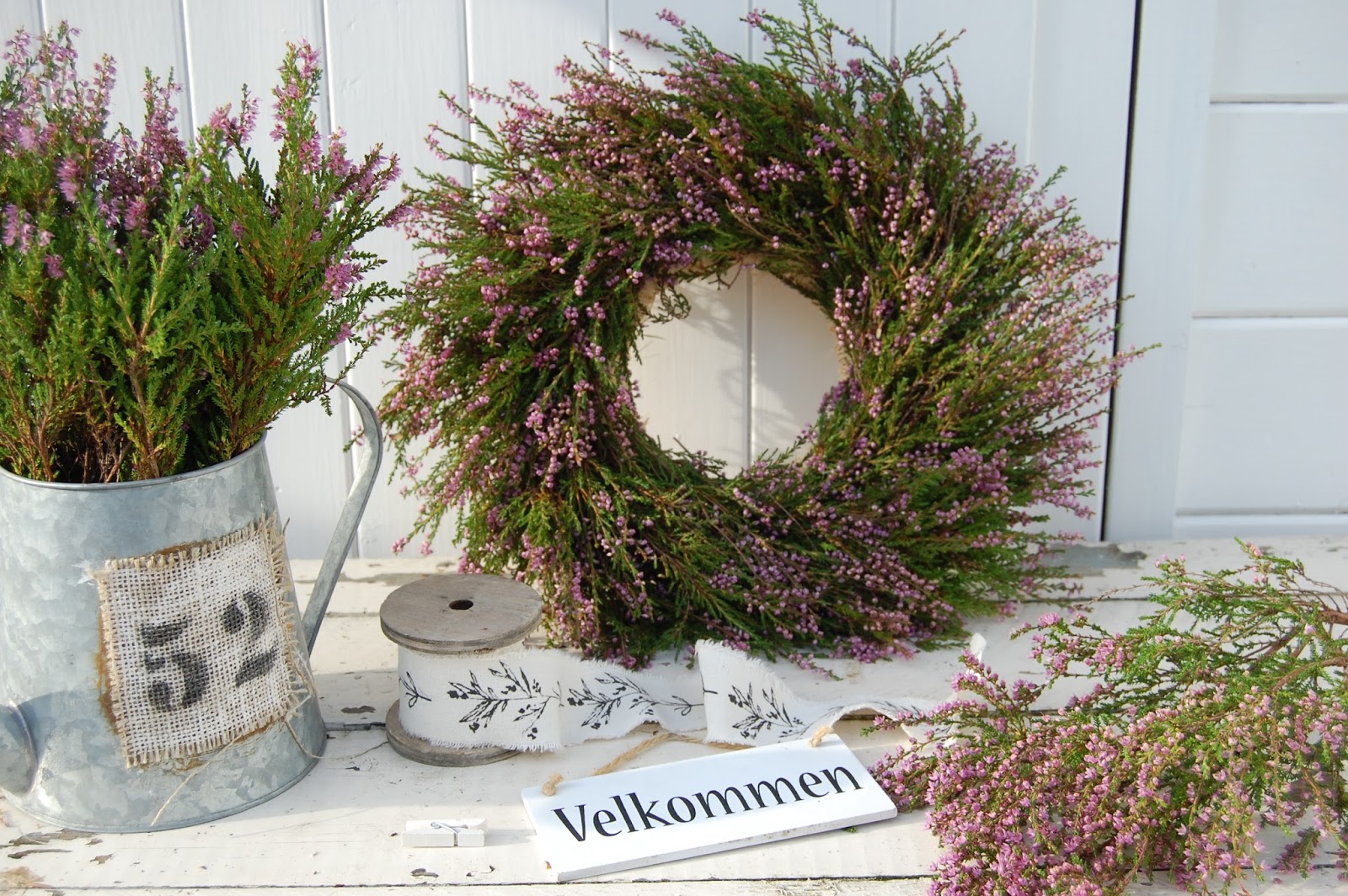 Trine Lises glade verden: Krans av lyng