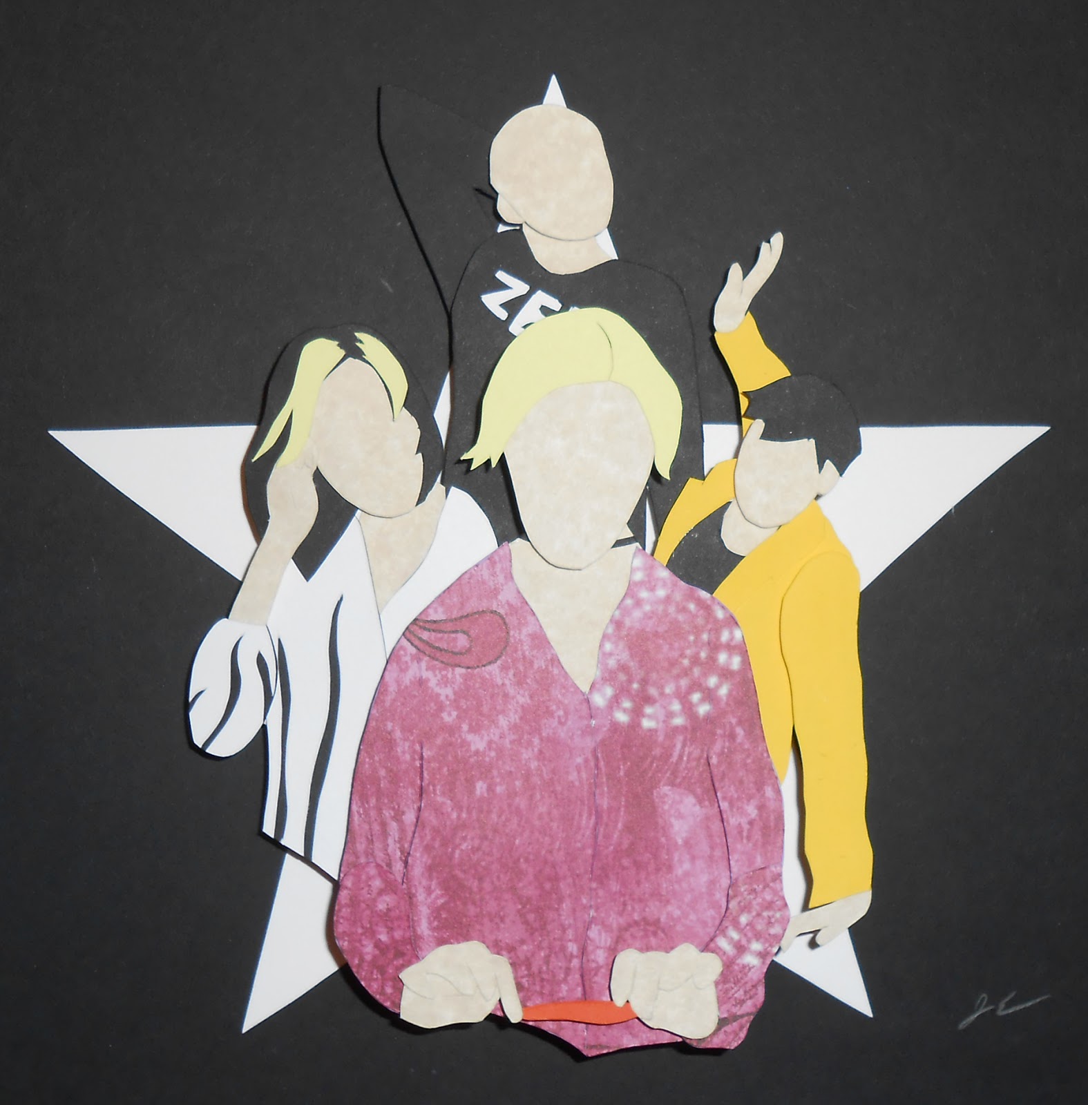 Jeff Ellison Art Smashing Pumpkins 3 D Paper Diorama