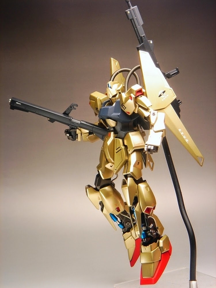 Custom Build: MG 1/100 Hyaku Shiki + Ballute System