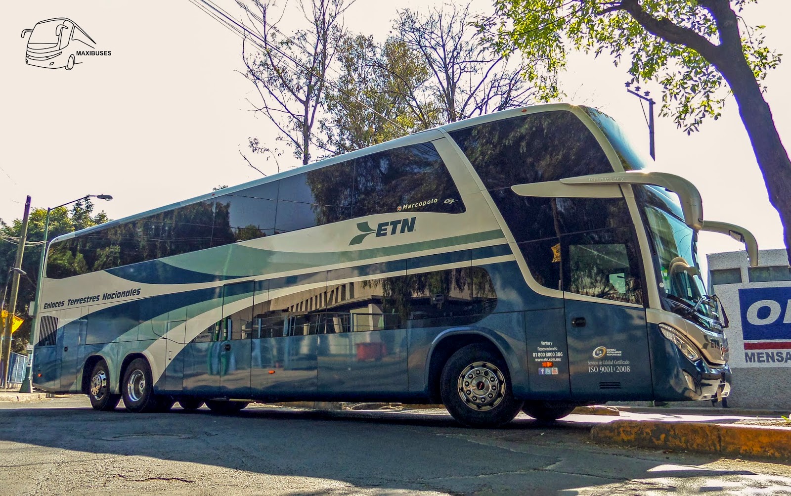 MAXIBUSES: ENLACES TERRESTRES NACIONALES (ETN)