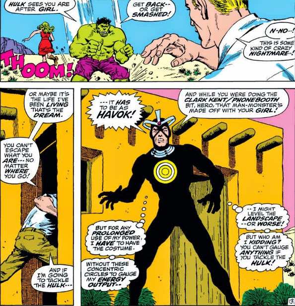 The Peerless Power of Comics!: Cry Hulk! Cry Havok!