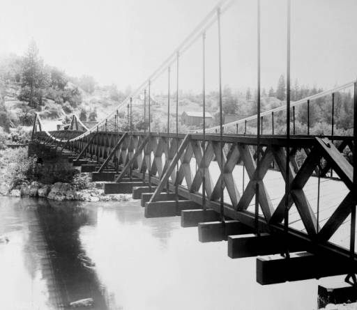 Bridge of the Week: Butte County, California Bridges: Old Bidwell Bar ...