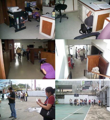 .: RDRRMC: Earthquake Drill at DBP Butuan City Branch