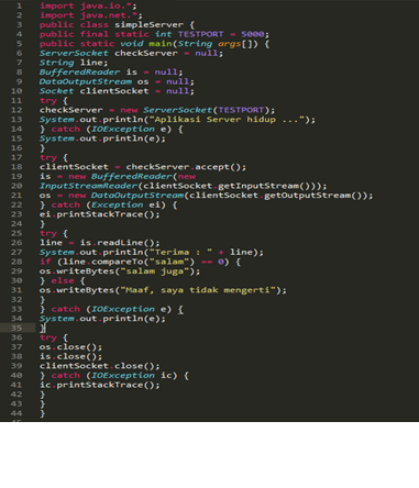Okky Pamungkas: Program Sederhana Pemrograman Jaringan menggunakkan Java ( Simple Client-Server ...