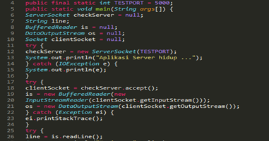 Okky Pamungkas: Program Sederhana Pemrograman Jaringan menggunakkan Java ( Simple Client-Server ...