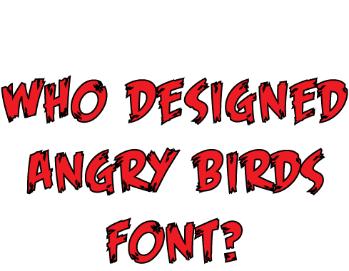 Angry Birds Font