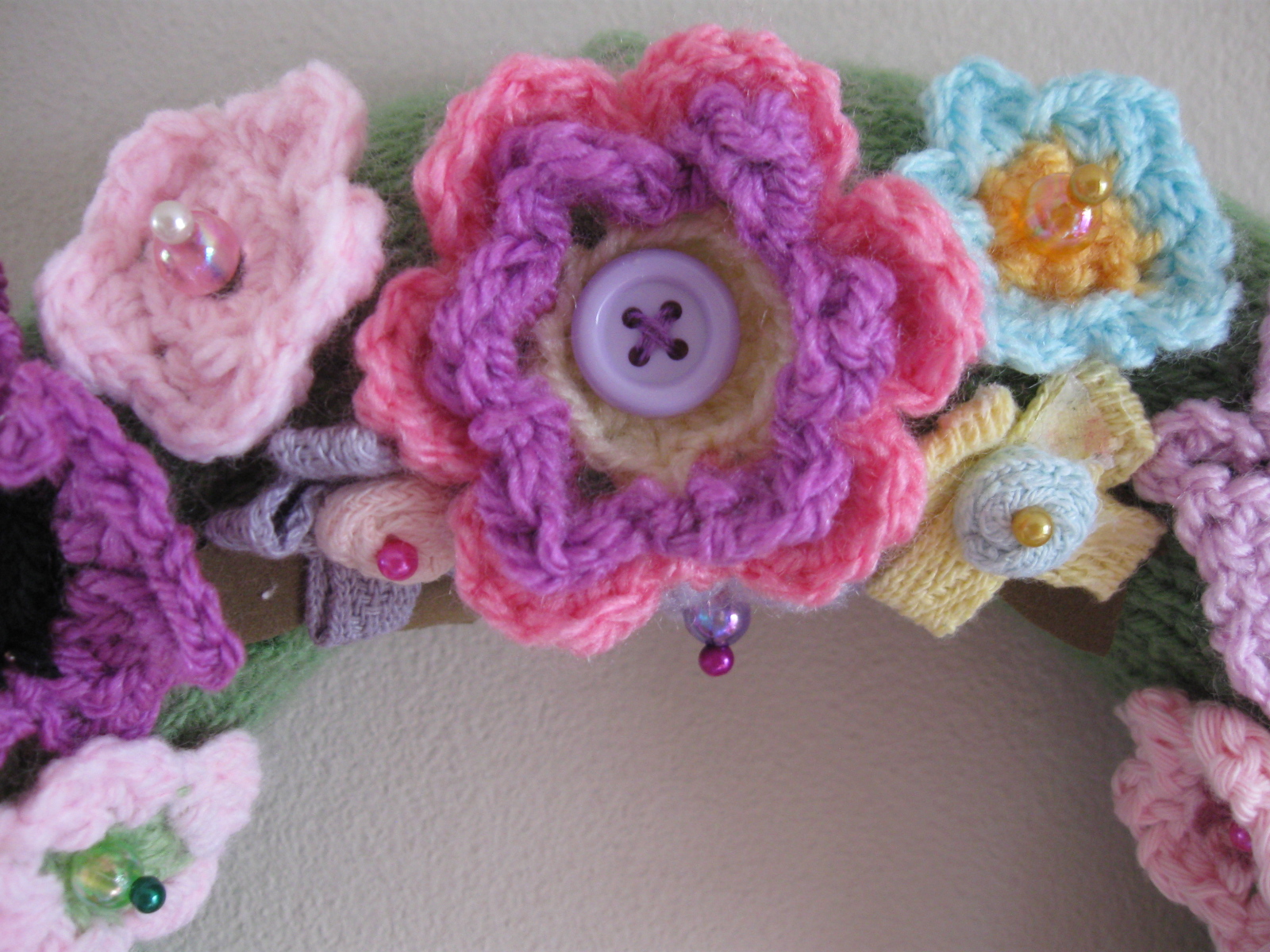 The Summerhouse by the sea: Spring Time Wreath Ta-Dah