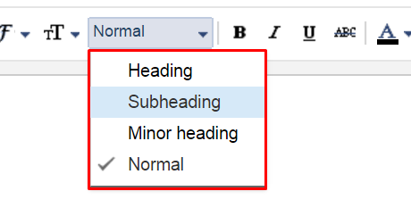 Cara Mengganti Ukuran Heading, Subheading, dan Minor di Blog - Belajar ...