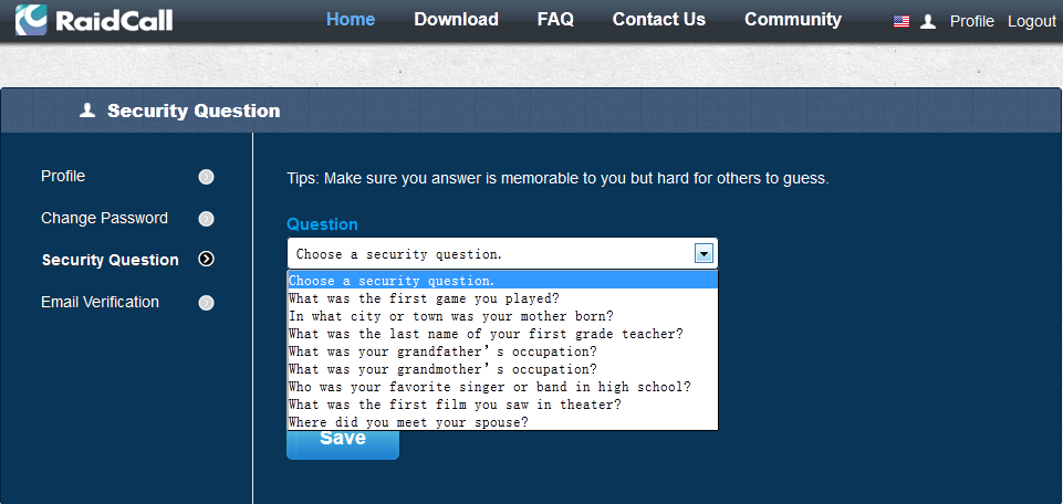 Official RaidCall Blog - Let's RaidCall: RaidCall Improves User Profiles