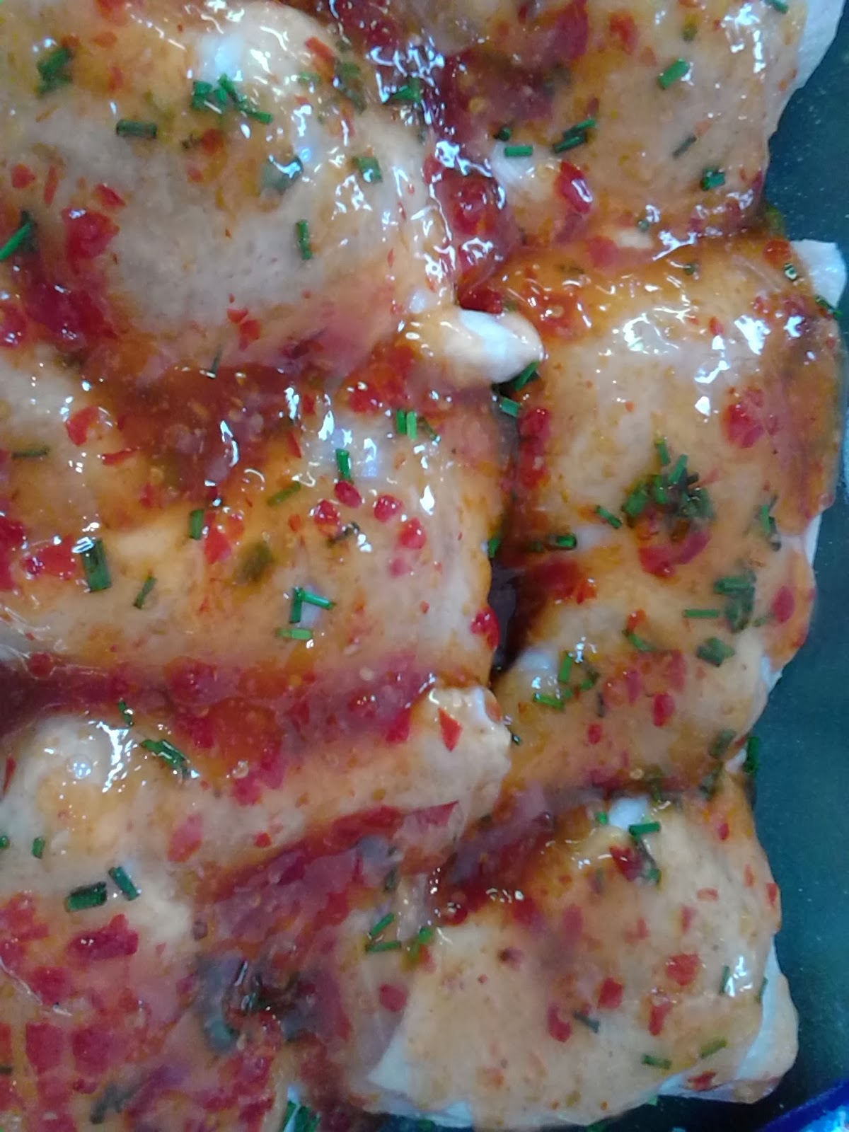 Southern Forager: Redneck Sweet and Sour Chicken with Wild Garlic