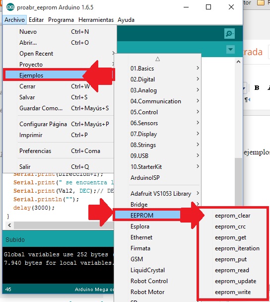 Curso Arduino Mega: EEPROM