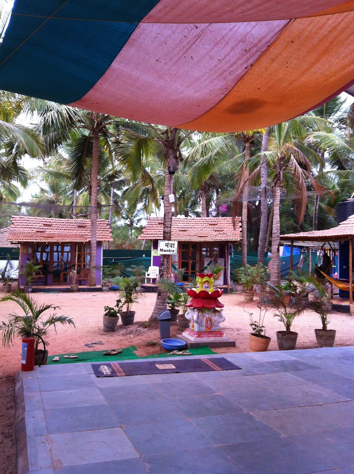 Om Shanti Goa India: Kranti Yoga in Patnem Beach Goa