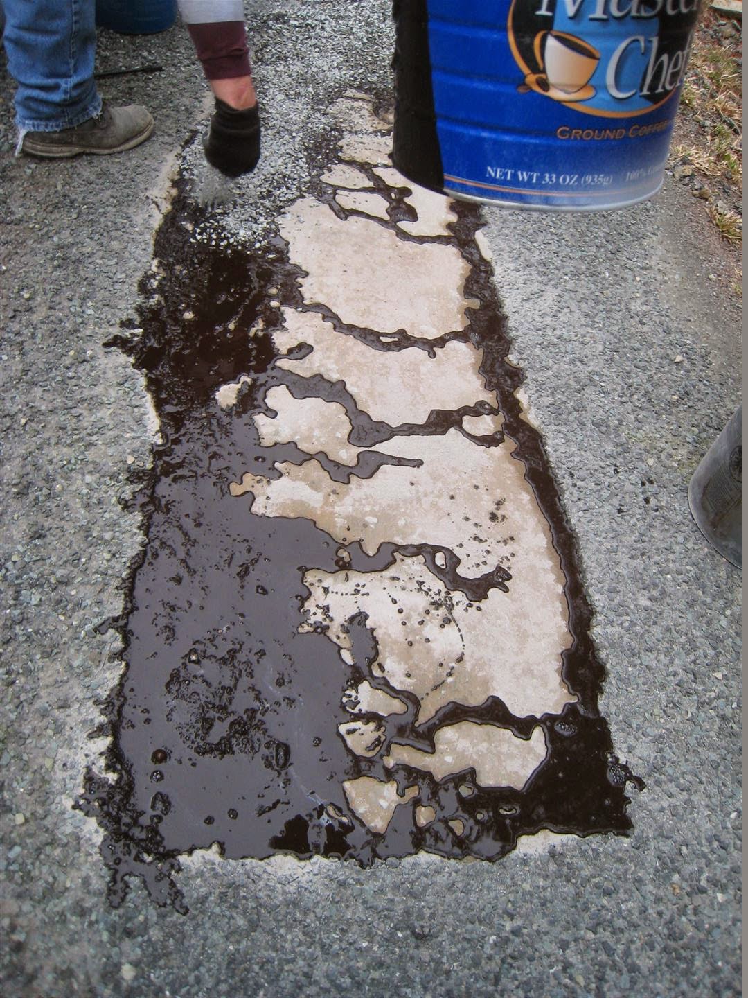 World of Karen: Do-it-yourself-driveway repair