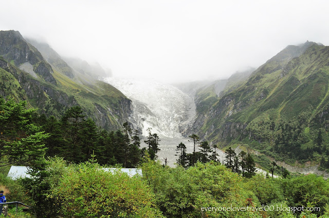 Everyone Loves Travel: 海螺沟，冰川。Glacier Park, Hai Luo Gou
