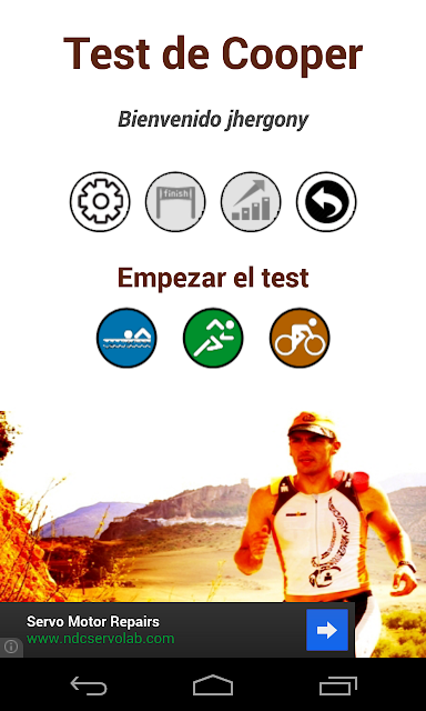 Crea y aprende con Laura: App Test de Cooper