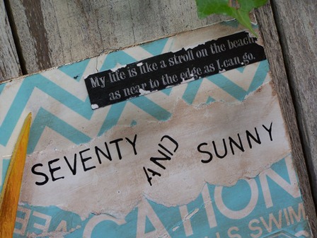 504 Main by Holly Lefevre: DIY! A Sunny Sign