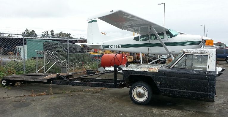 Metanoodle: Backyard geniuses make float plane tugs.