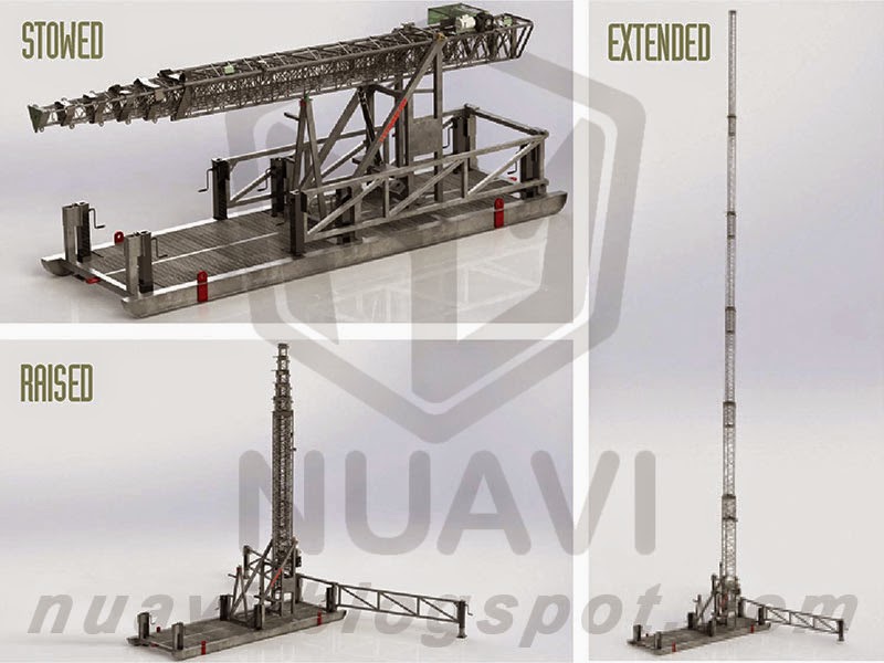 Portable Tower Mobile Telescopic Mast Tiang Teleskopik - tower ...