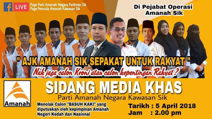 KOLEKSI BERITA DAN VIDEO PARTI PAS : PARTI AMANAH NEGARA (AMANAH) : JILID 3