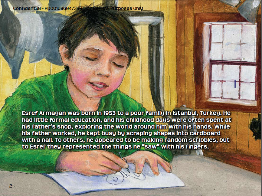 Painting in the Dark: Esref Armagan, Blind Artist: Blind Art Workshop