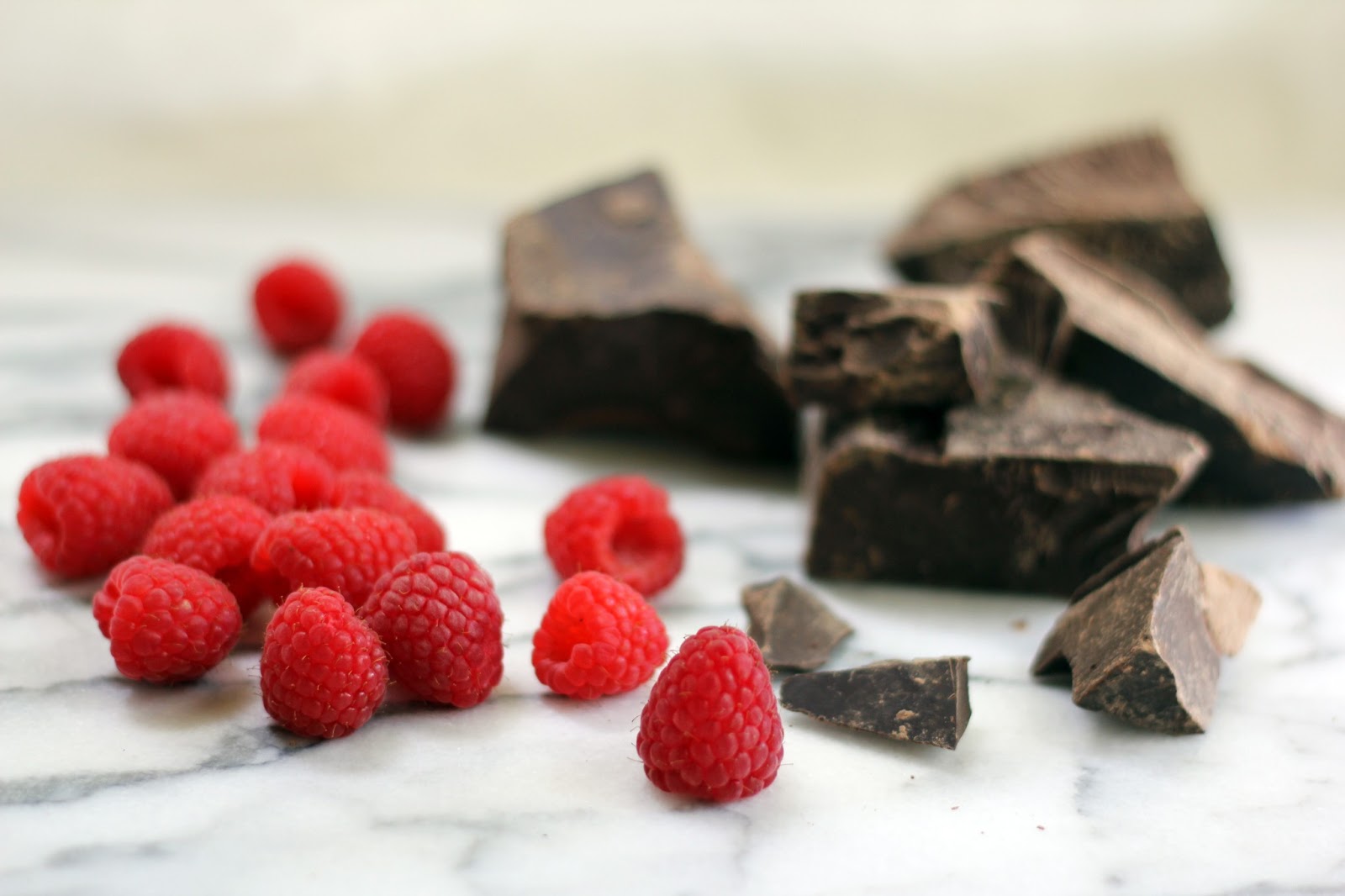 Blue Kale Road: Raspberry Chocolate Puddles