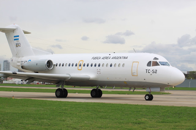 Historias Individuales: LV-RCS (TC-52) Fokker F-28 Mk-1000C "Fellowship ...