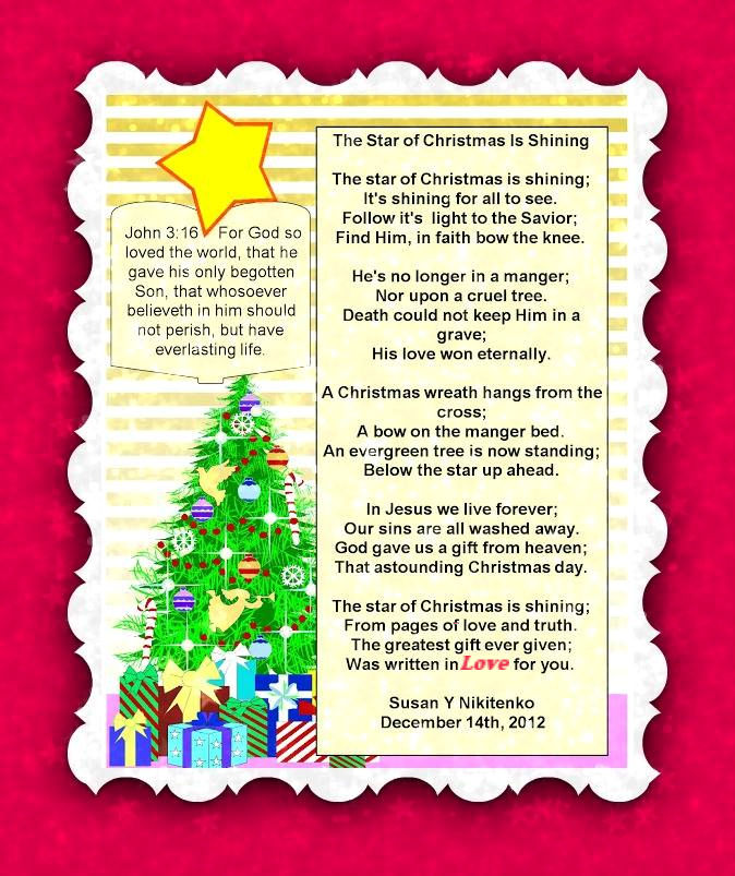 Children's Gems In My Treasure Box: The Star Of Christmas Is Shining