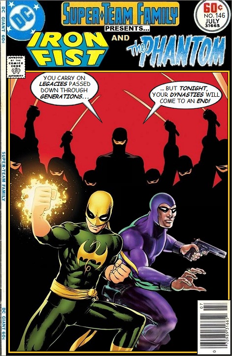 Super-Team Family: The Lost Issues!: Iron Fist and The Phantom