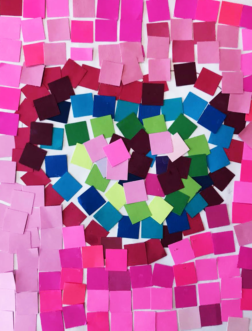 ALMA THOMAS HEART MOSAICS