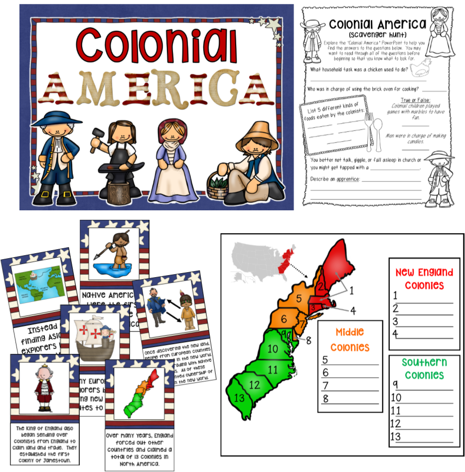 The Classroom Game Nook: Football Fun, Plus Colonial America Unit Sneak ...
