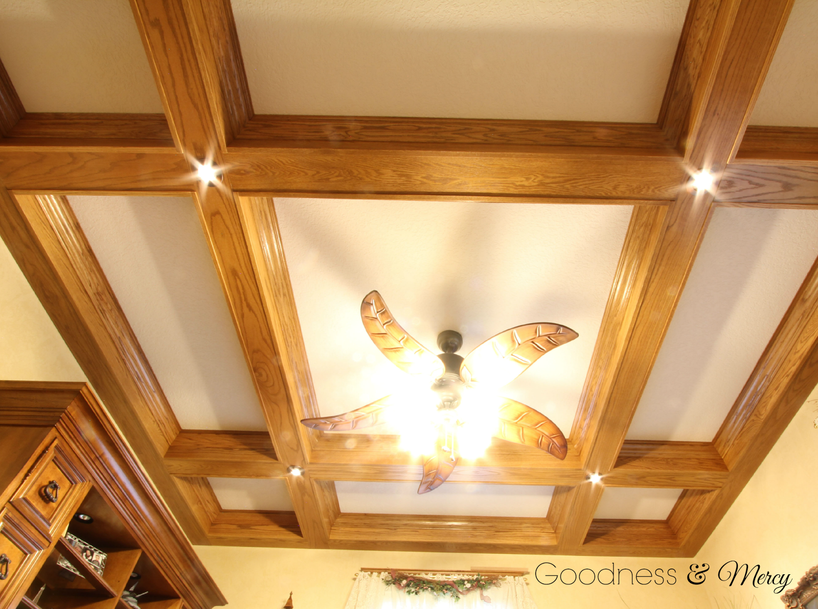Goodness and Mercy : Coffered Ceiling Project