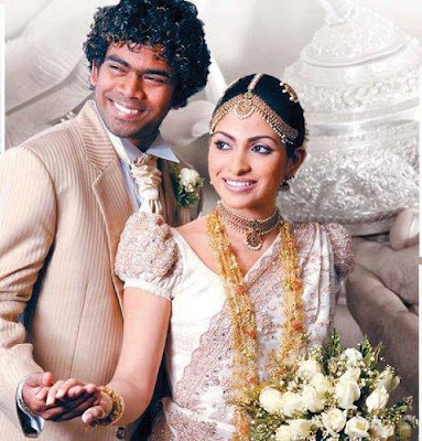 Malinga With His Wife (Rare Photo) | MyTopGallery-Latest Bollywood