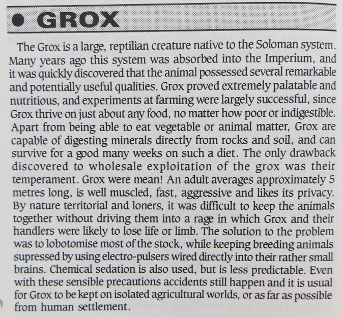 Magpie and Old Lead: Delicious & Tender - Baby Grox