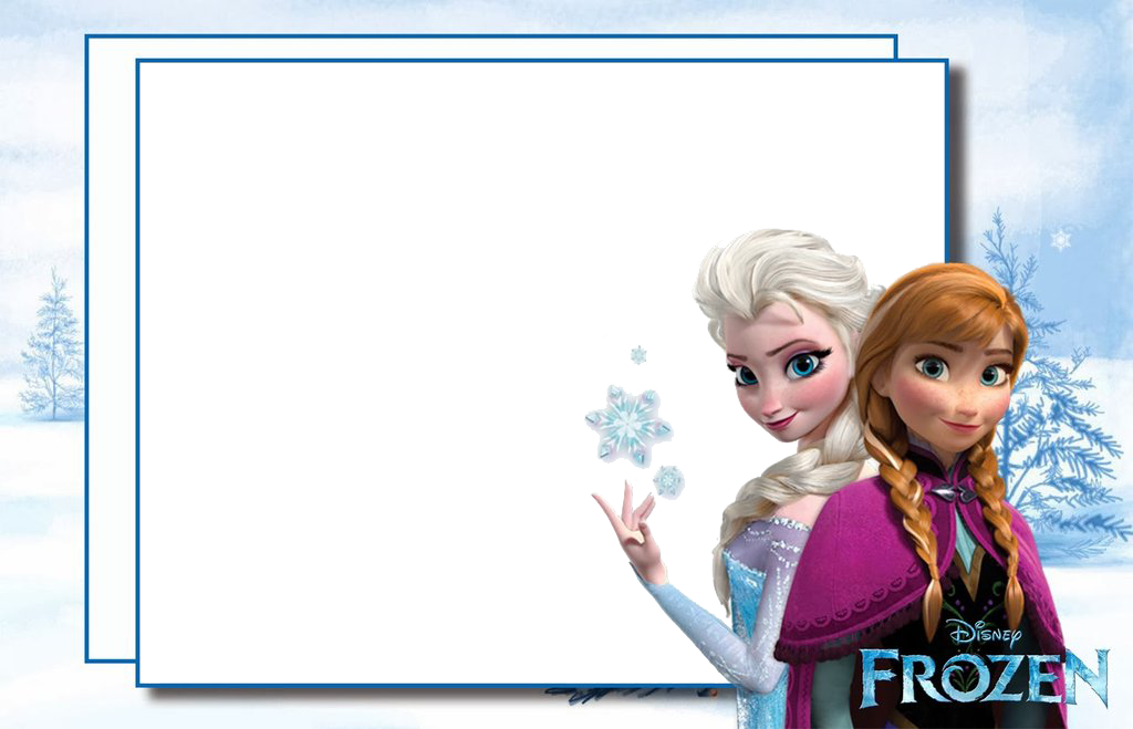 Marcos y Bordes para fotografias: Marcos gratis para fotos de Frozen ...
