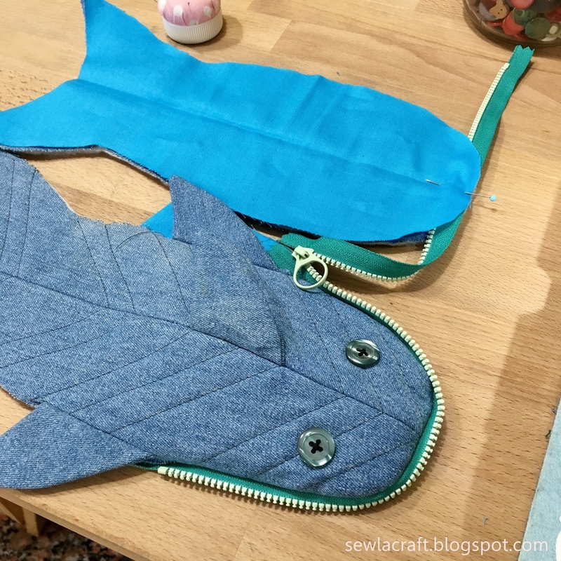 Shark Pencil Case Tutorial ~ DIY Tutorial Ideas!