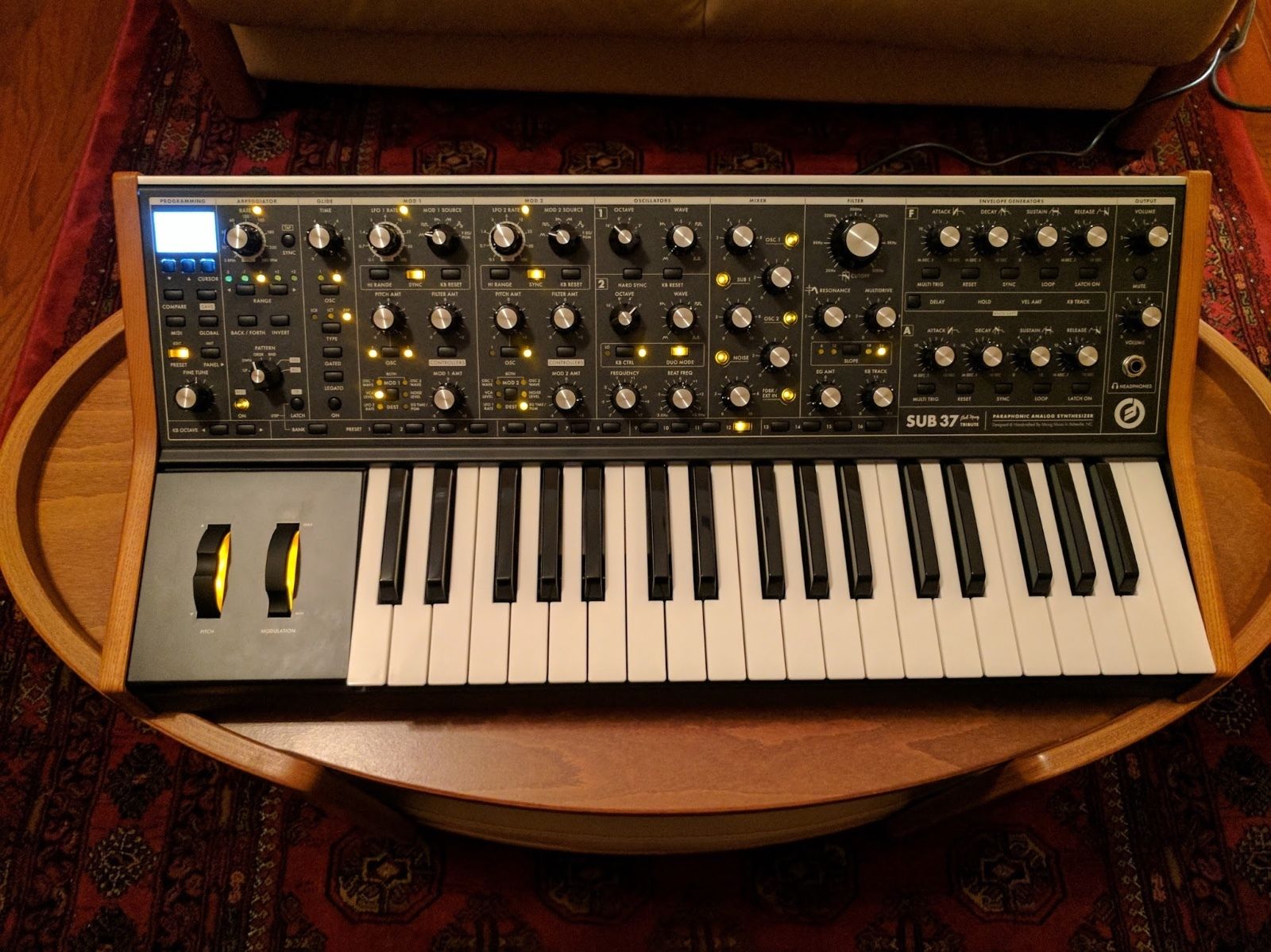 MATRIXSYNTH: Moog Sub-37 Tribute Edition w/ Moog Flight Case