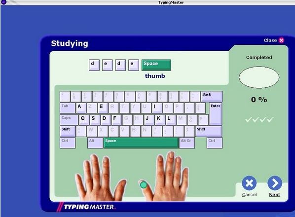Typing Master Pro Portable - computer free courses