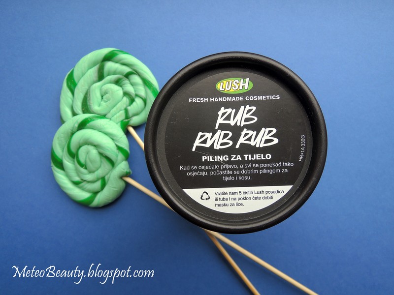 Review: Lush Rub Rub Rub Shower Scrub/ Gel - Simply Selma