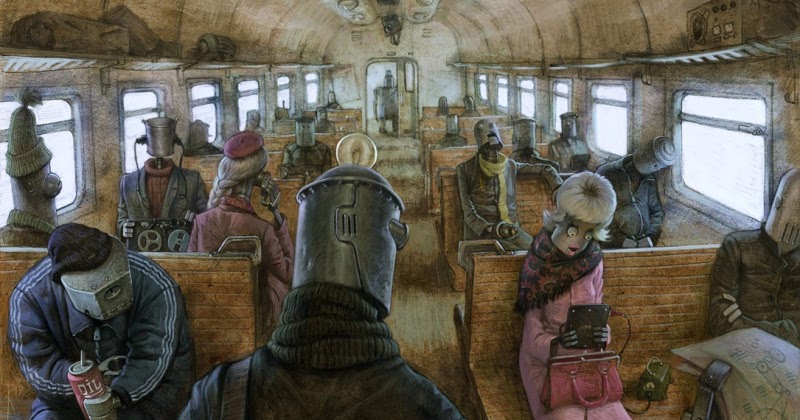 15 Satirical Paintings Perfectly Illustrate The Insanity Of Modern Day ...