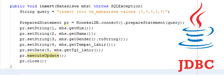 Membuat CRUD dengan PreparedStatement Java | Programming Tutorial