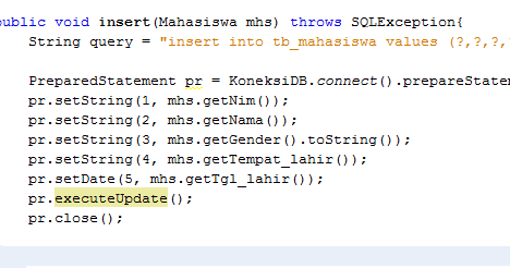 Membuat CRUD dengan PreparedStatement Java | Programming Tutorial