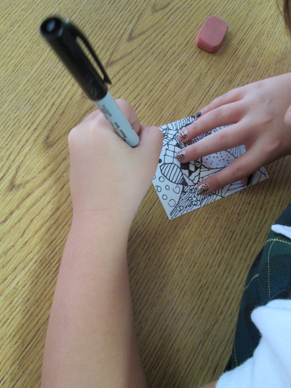 Art With A Smile: Mounce's 3rd Grade Incredible Zentangle Designs